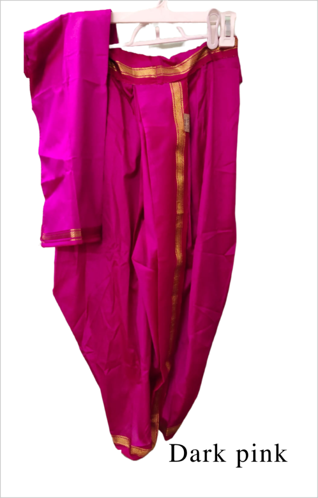 Stitched Pooja Dhoti for boys & men - Peshwai Nauwar